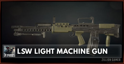 LSW Light Machine Gun | Modern Strike Online - zilliongamer
